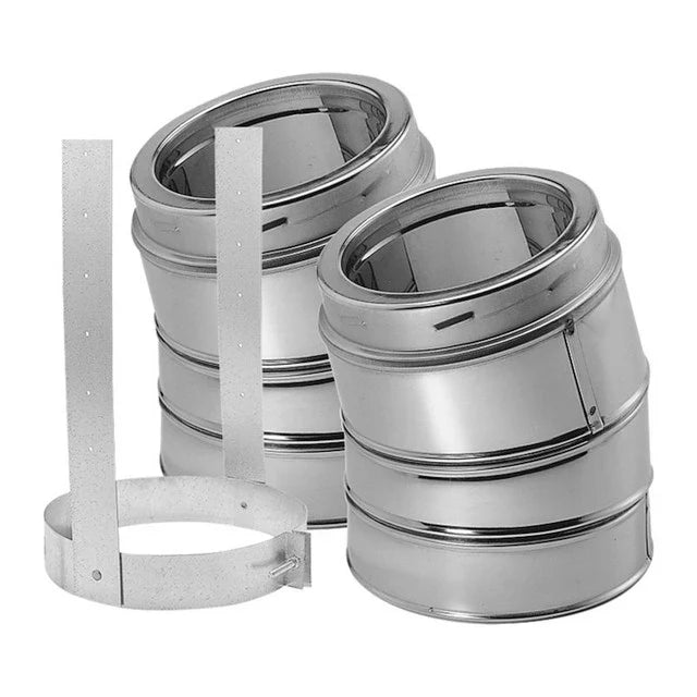 Chimney Elbows & Offsets | 15° & 30° Kits | DuraVent — Cozy Glow Stoves