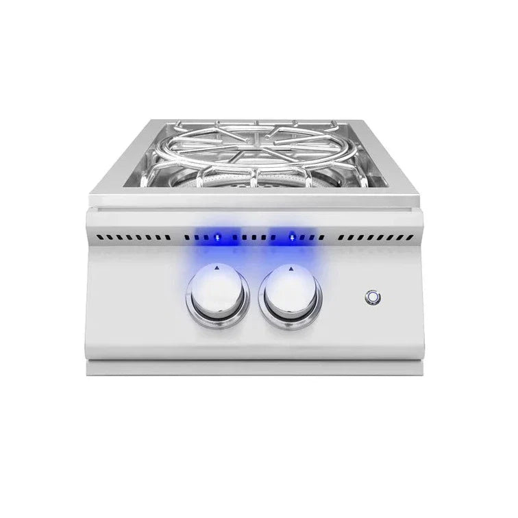 Side & Power Burners for Outdoor Kitchens | Gas Cooktops — Cozy Glow Stoves