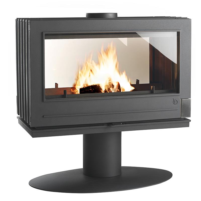 Invicta Nelson Wood Burning Stove — Cozy Glow Stoves
