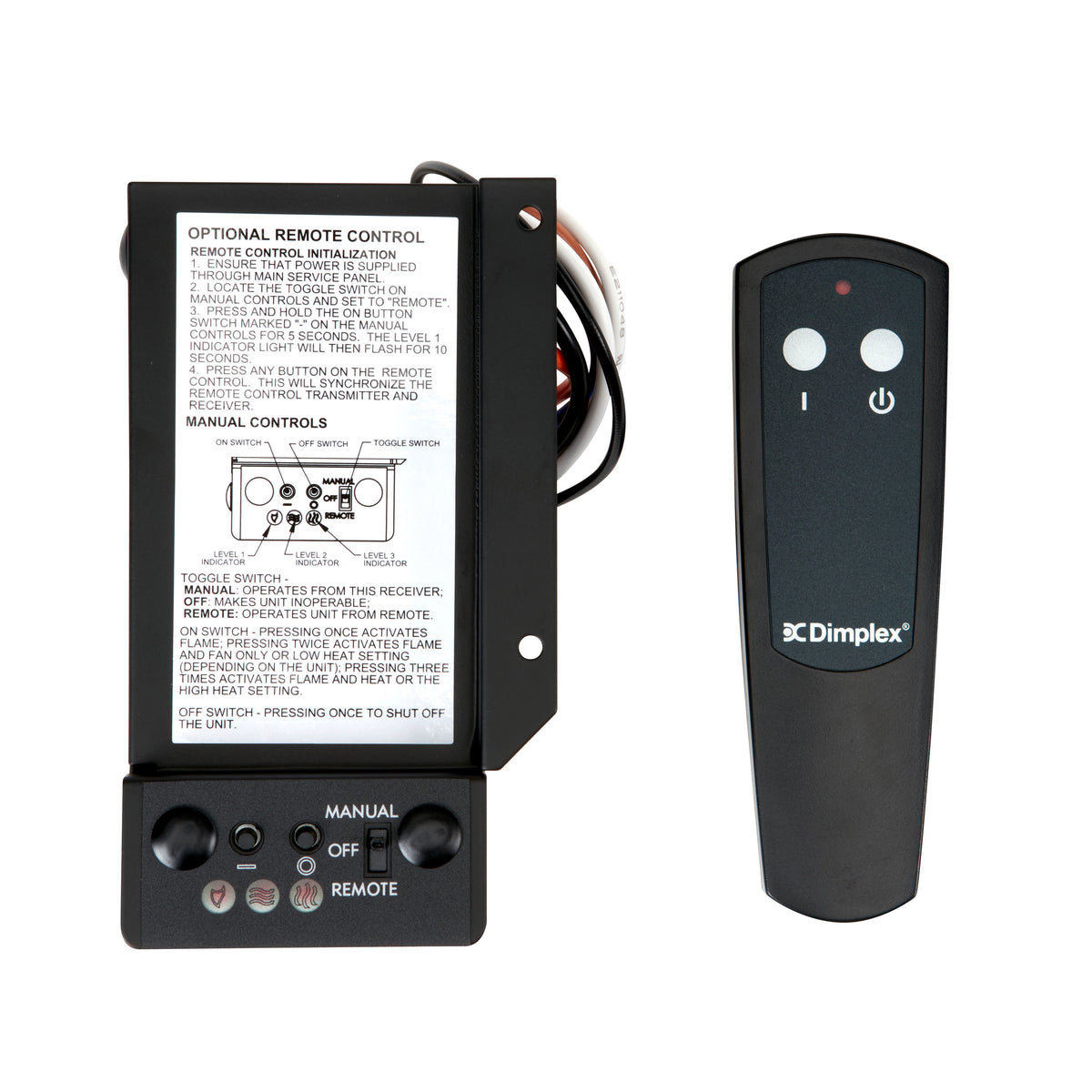 Dimplex BFRC-KIT 3-Stage Remote Control Kit for BF Fireboxes — Cozy ...