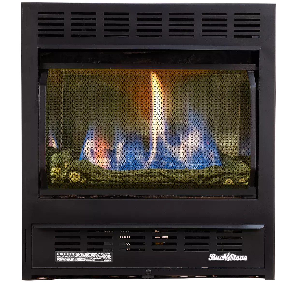 Buck Stove Model 1110 Vent-Free Gas Fireplace | 10,000 BTU — Cozy Glow ...