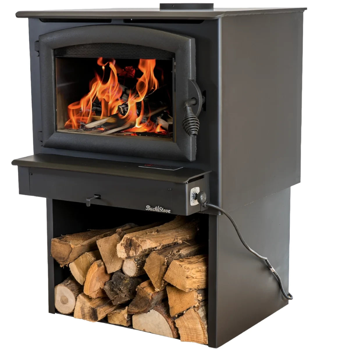 Buck Stove Woodbox Pedestal for Model 74 Wood-Burning Stove — Cozy Glow ...